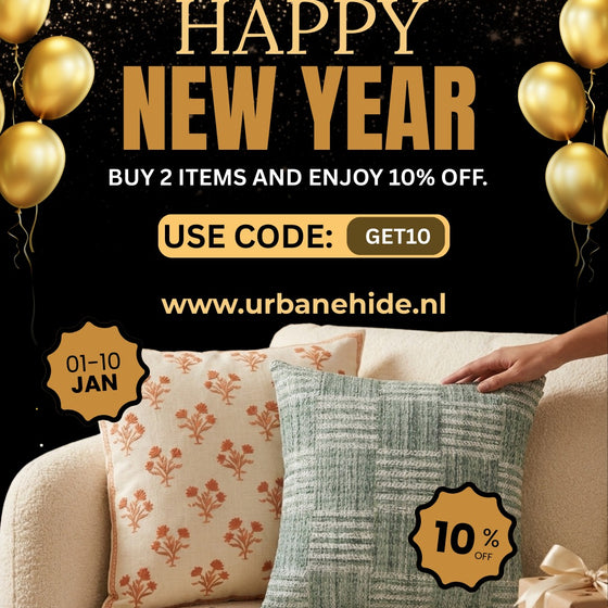 Kussenhoes 45x45 | Stijlvolle Kussenhoezen | Urbane Hide